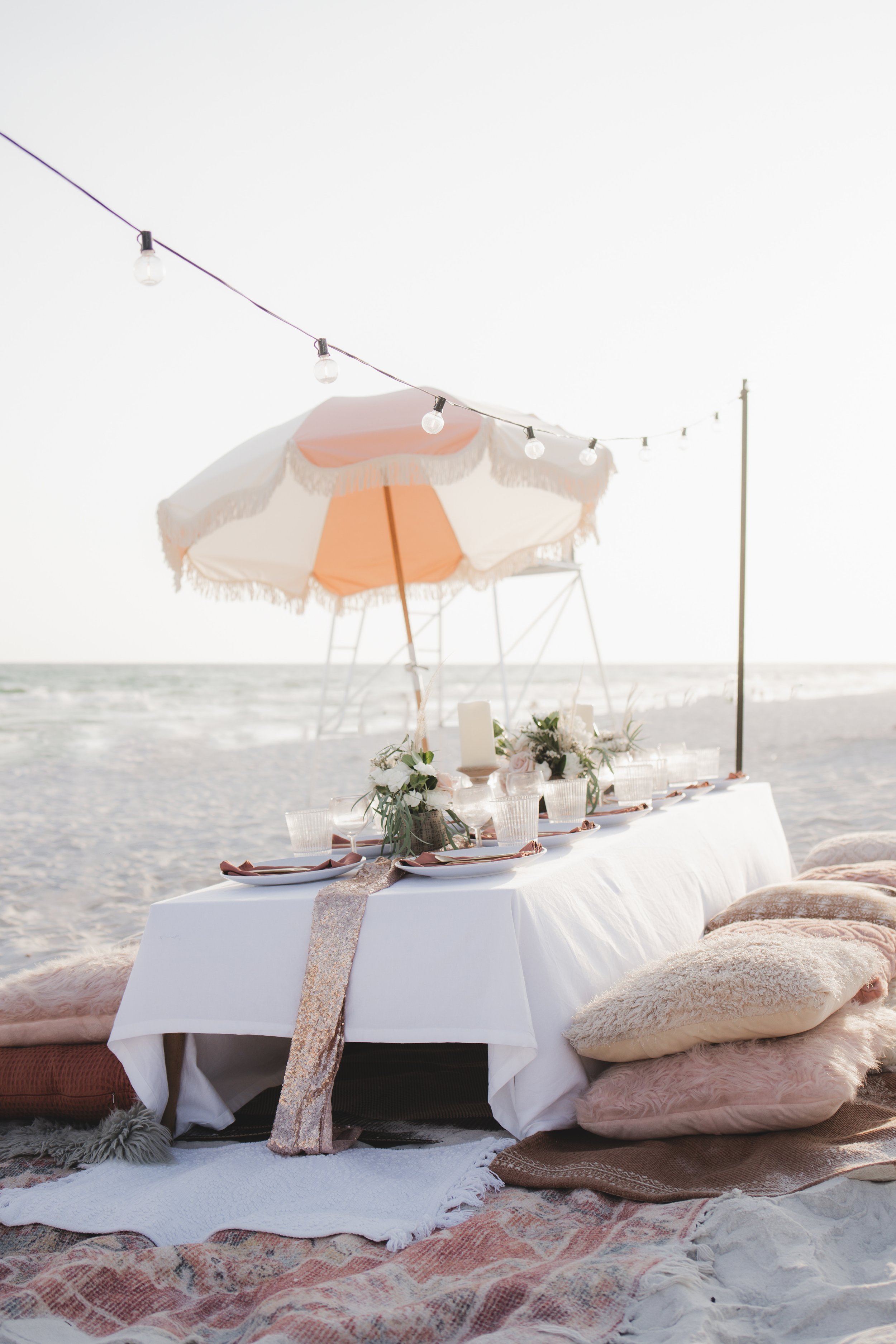 Beach Bachelorettes — SALTY Beach Setups