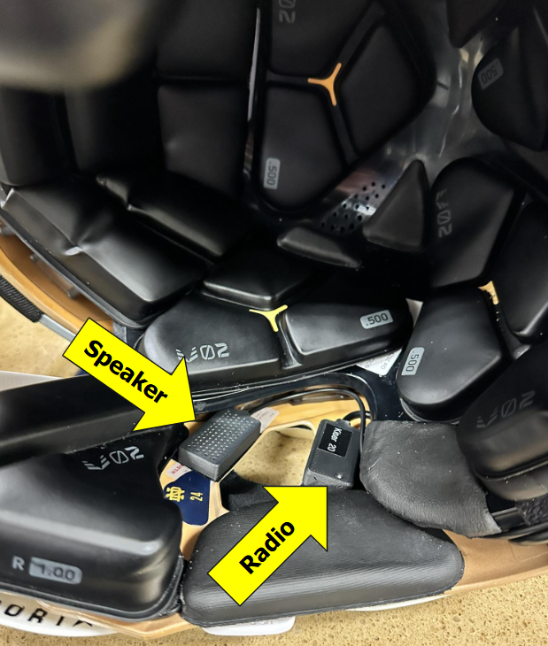 Coach to Player Helmet Speaker System for Football — Coach2Player