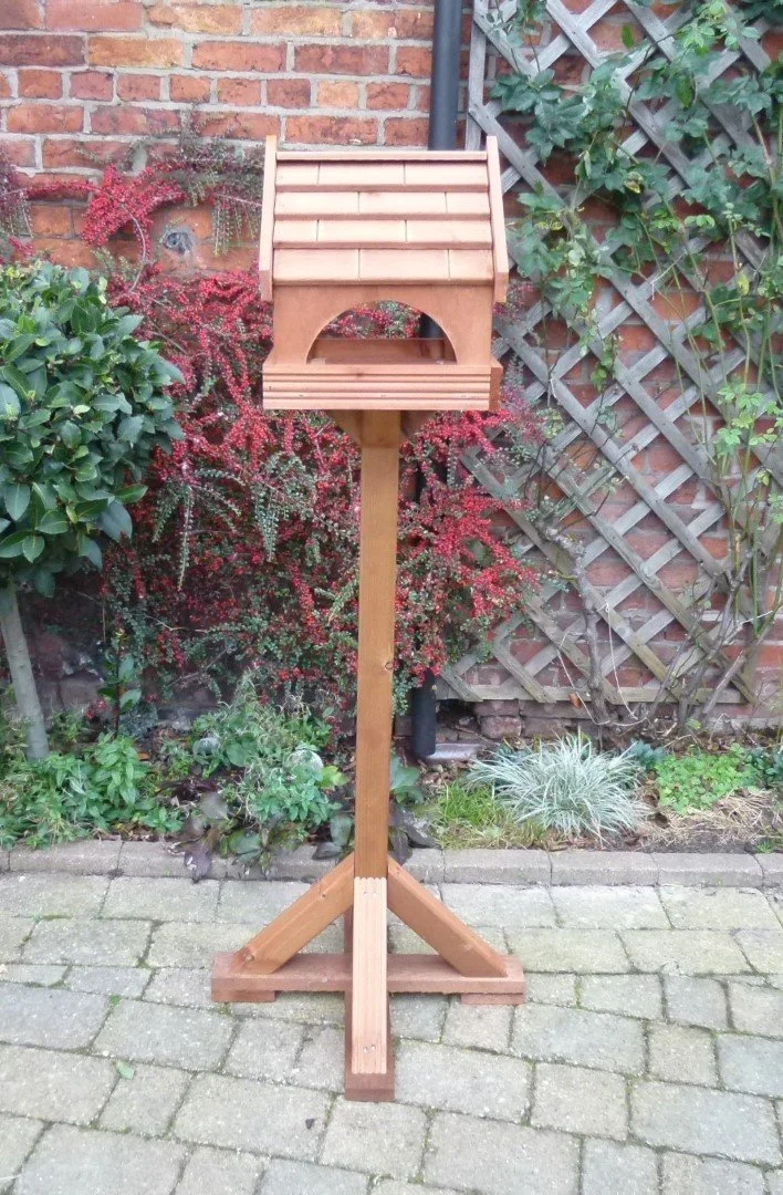 Log Cabin - Bespoke Wooden Bird Tables |Handcrafted in Cheshire East ...