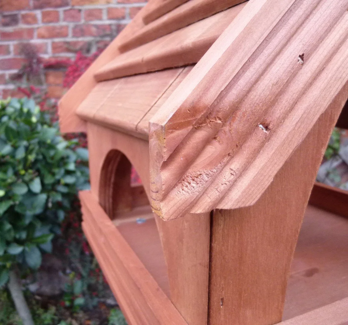 Log Cabin - Bespoke Wooden Bird Tables |Handcrafted in Cheshire East ...
