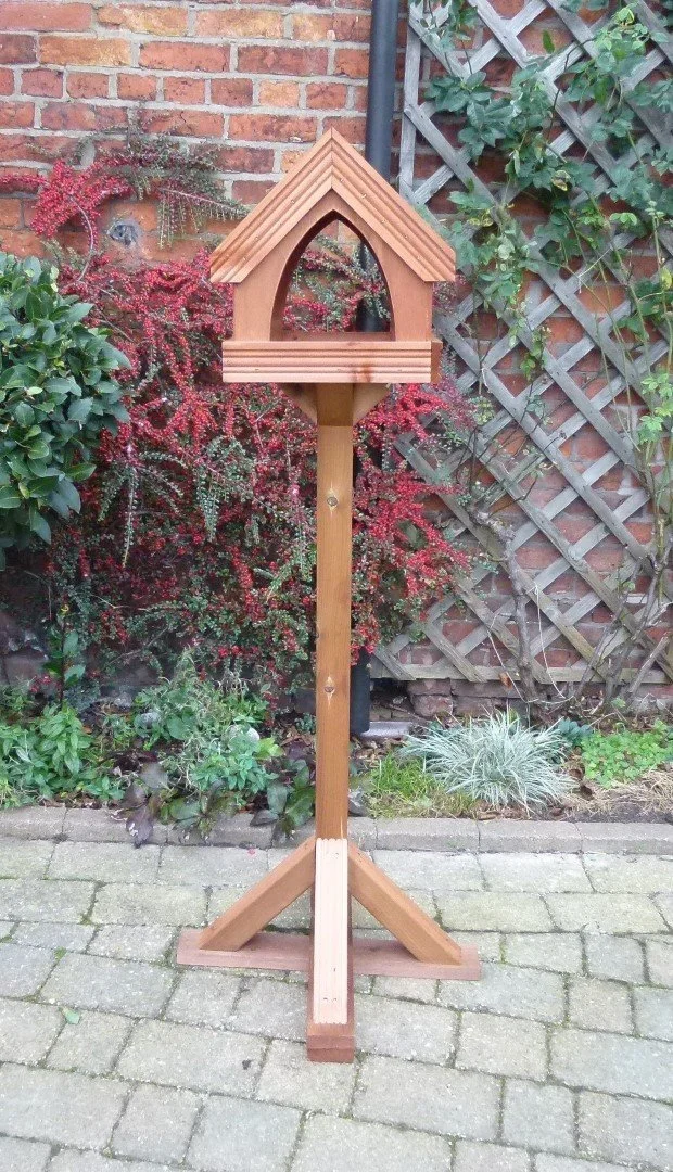 Log Cabin - Bespoke Wooden Bird Tables |Handcrafted in Cheshire East ...