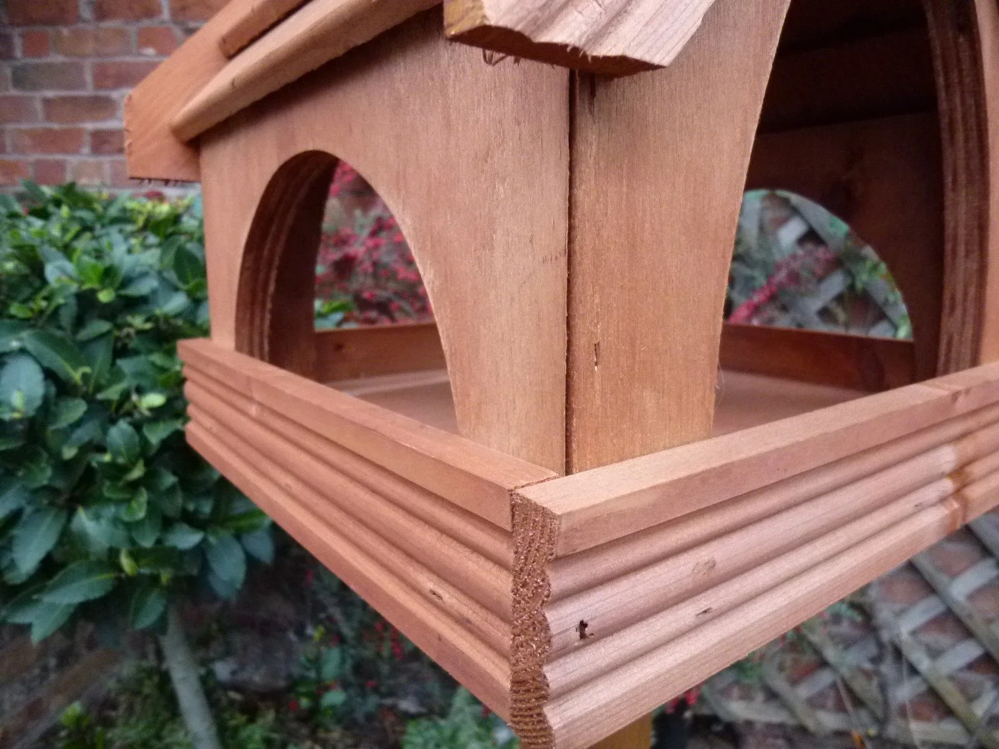 Log Cabin - Bespoke Wooden Bird Tables |Handcrafted in Cheshire East ...