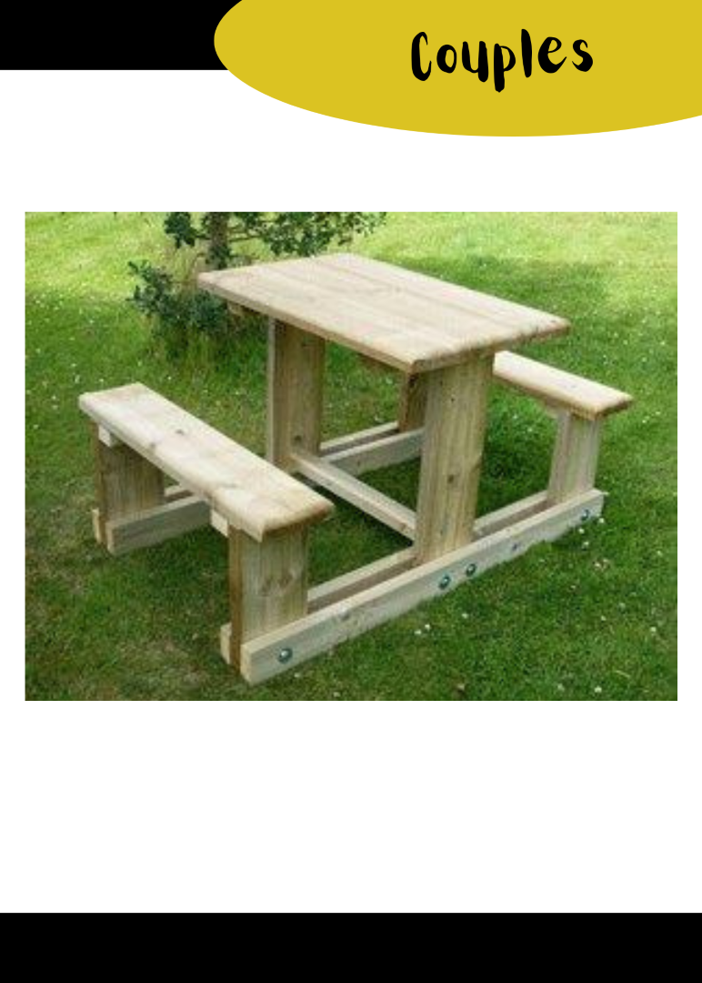 Picnic Table (A Frame) — Country Rustics