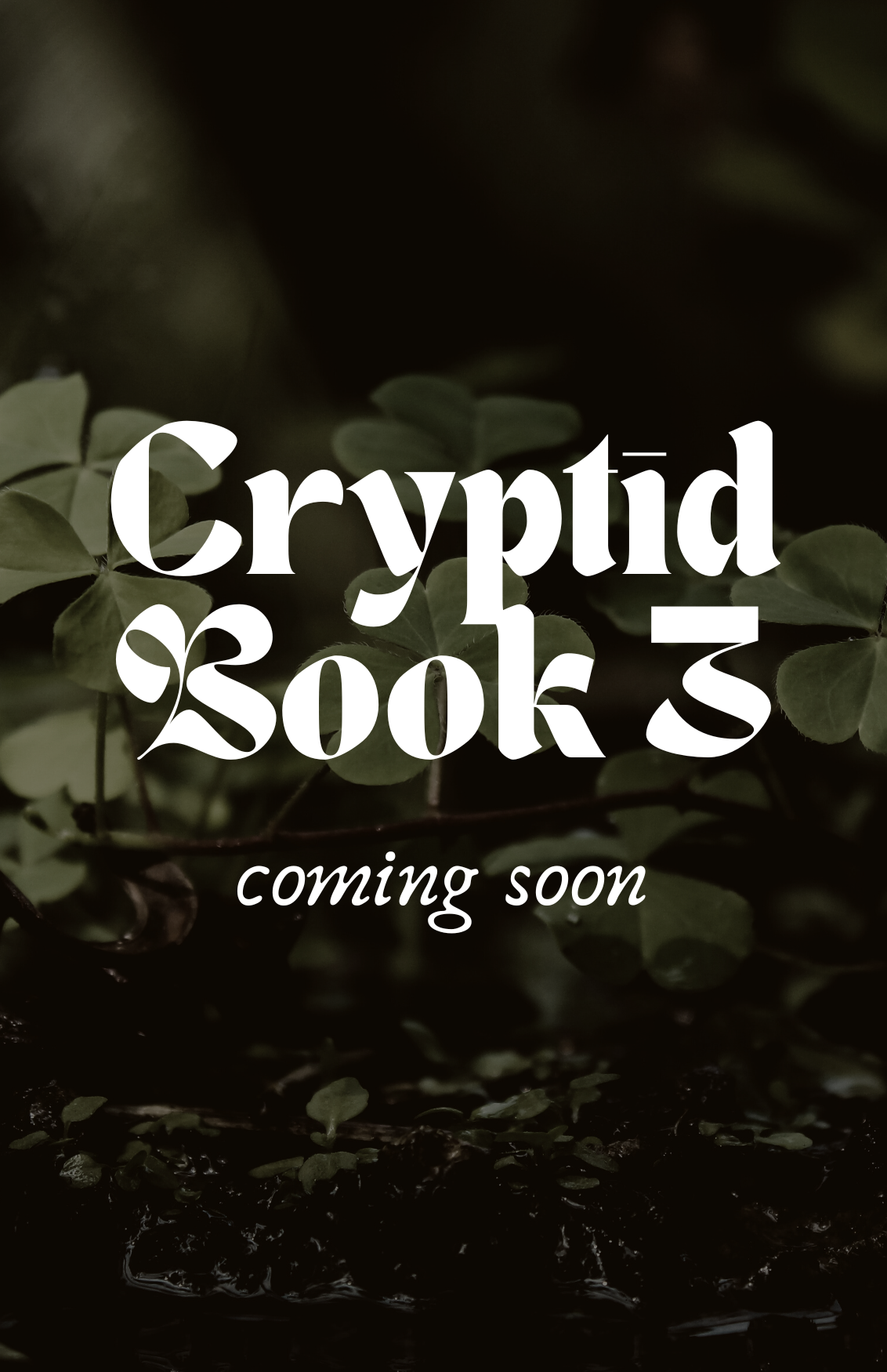 Cryptid - Young Adult Urban Fantasy Series — Julia Rosemary Turk