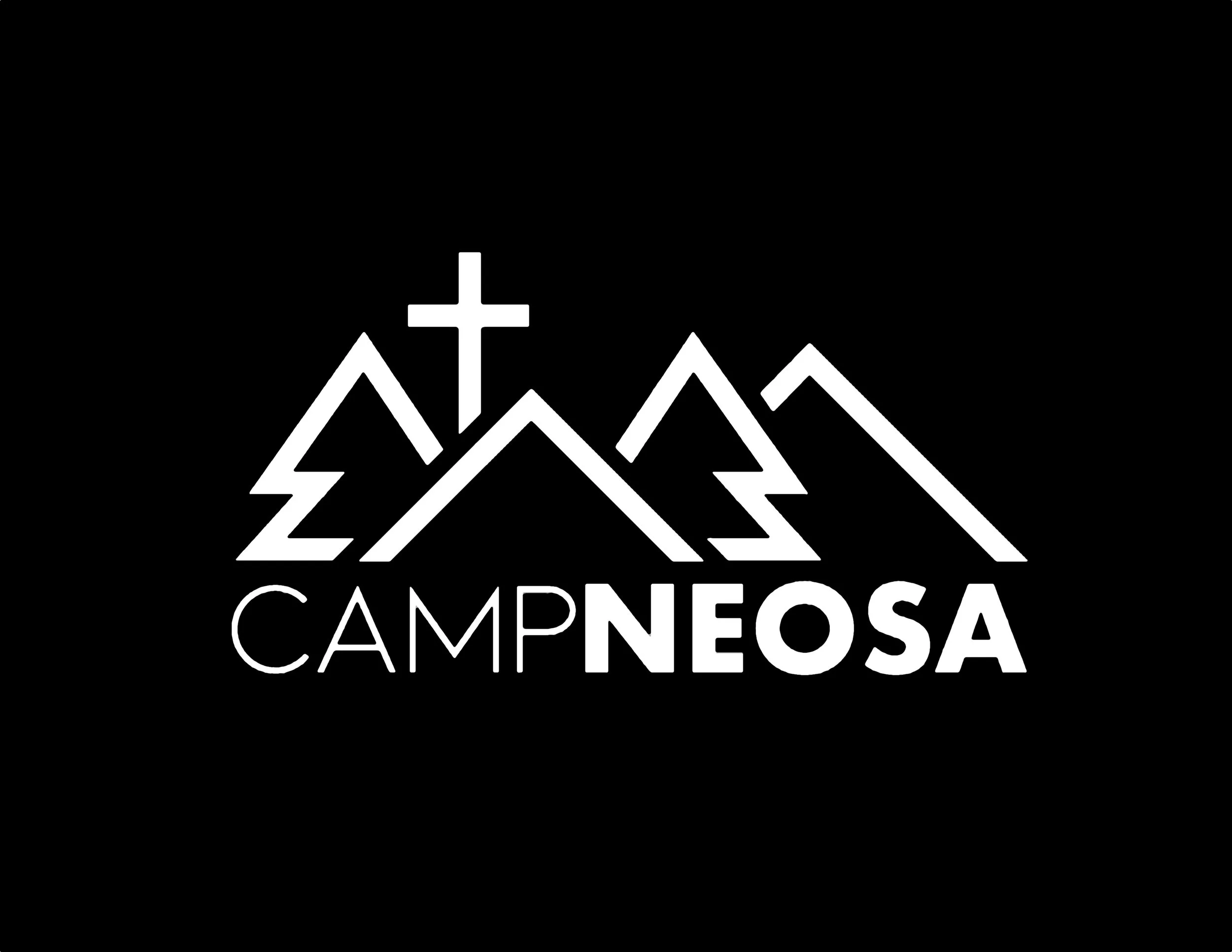 Camp Logo Black And White