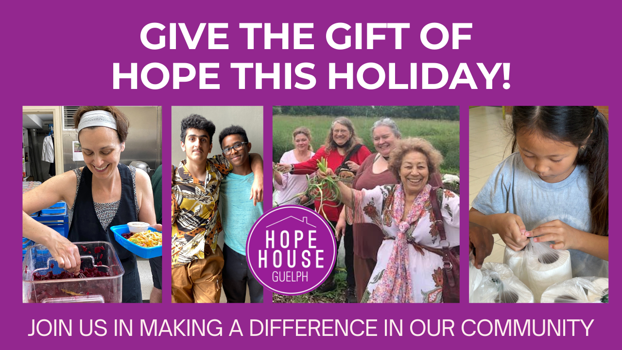 Donate — Hope House Guelph