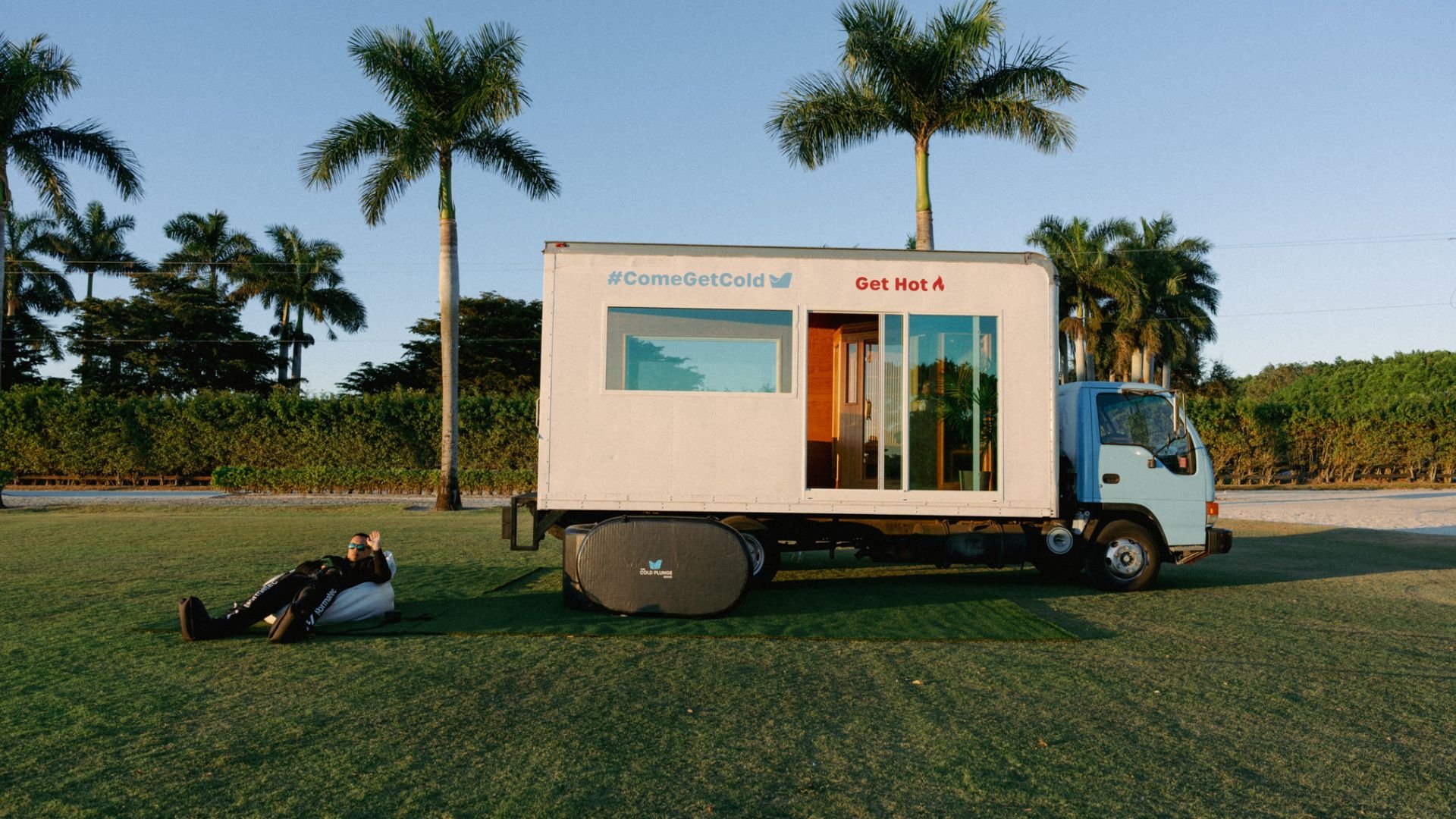 Book a Mobile Cold Plunge + Sauna Truck