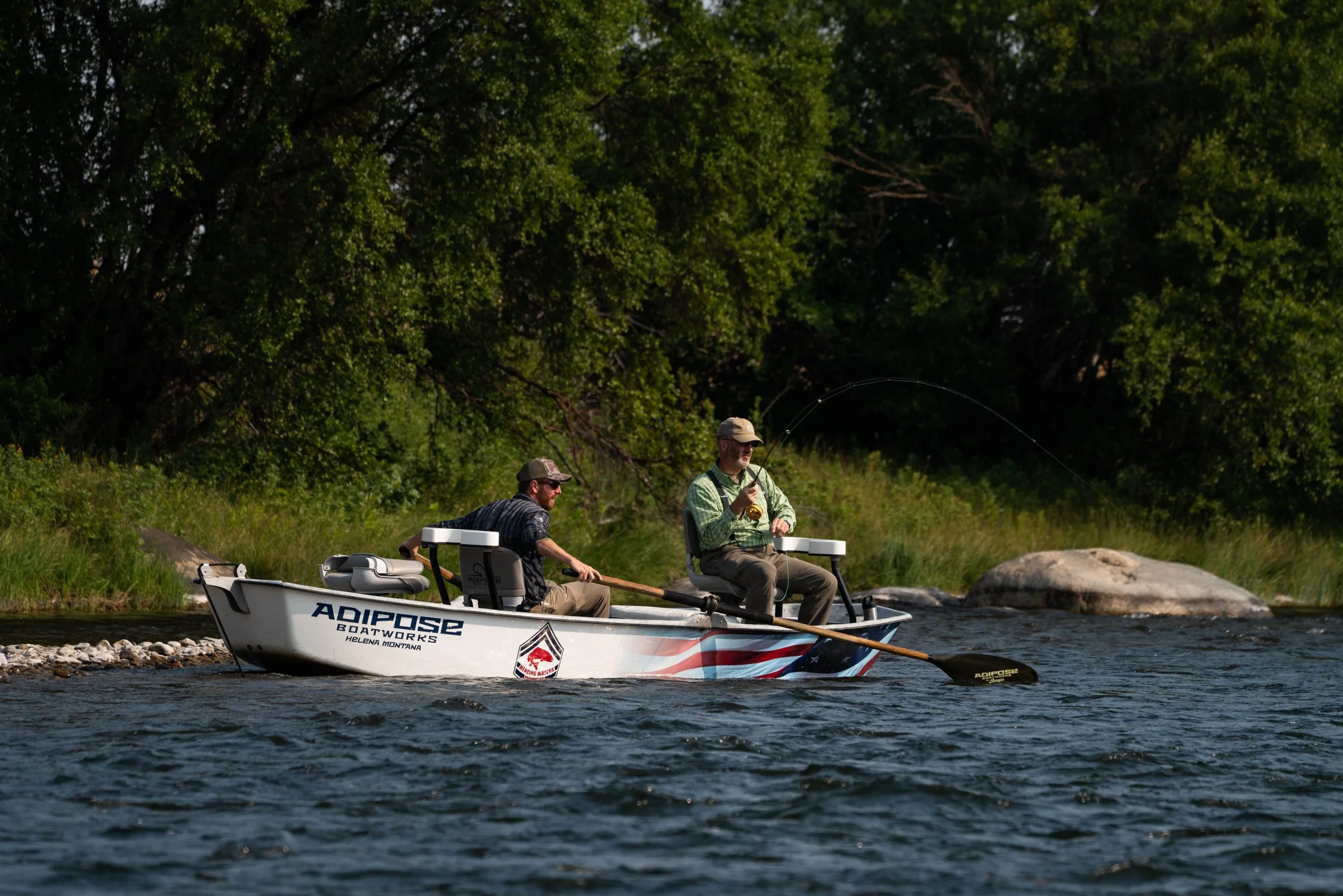 Mending Waters Montana Boat — Adipose