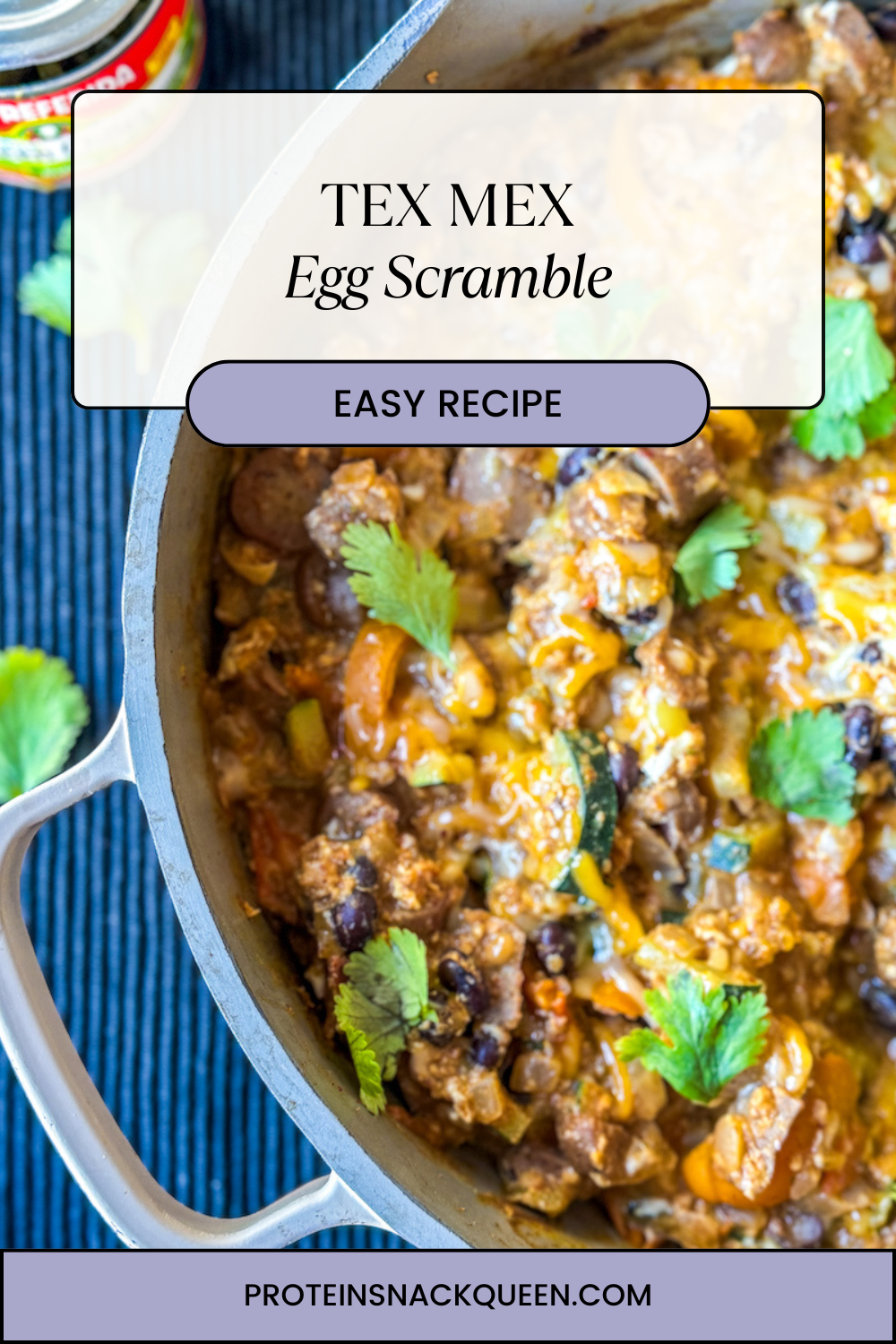 Quick & Easy Tex Mex Egg Skillet Recipe (High-Protein) — Protein Snack ...