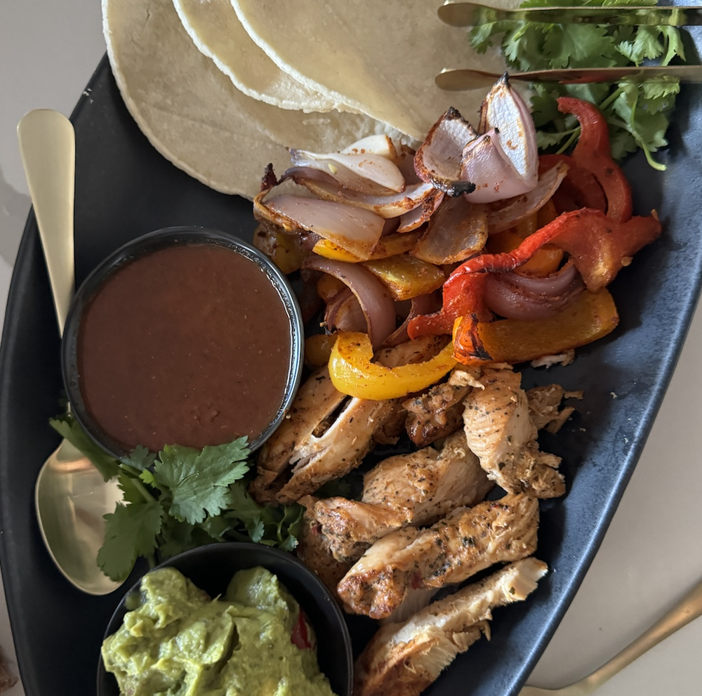 Easy High Protein Sheet Pan Chicken Fajitas — Protein Snack Queen