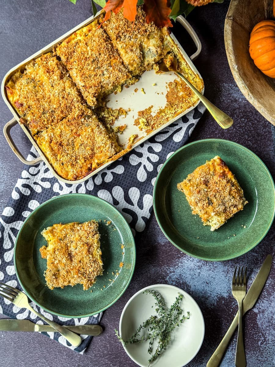 Easy Thanksgiving Leftovers Breakfast Casserole Recipe — Protein Snack ...
