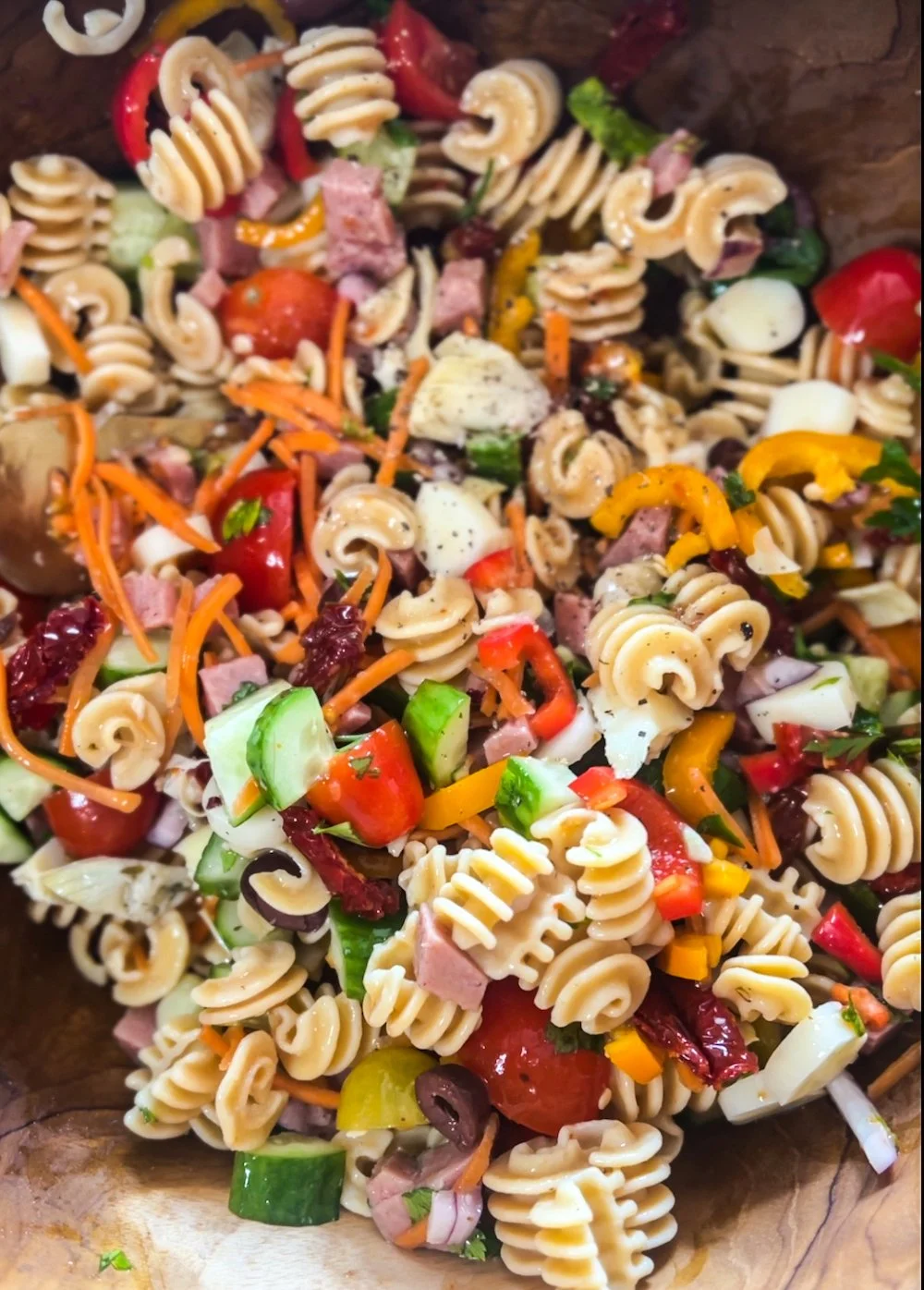 Quick & Easy Healthy High-Protein Pasta Salad Recipe — Protein Snack Queen