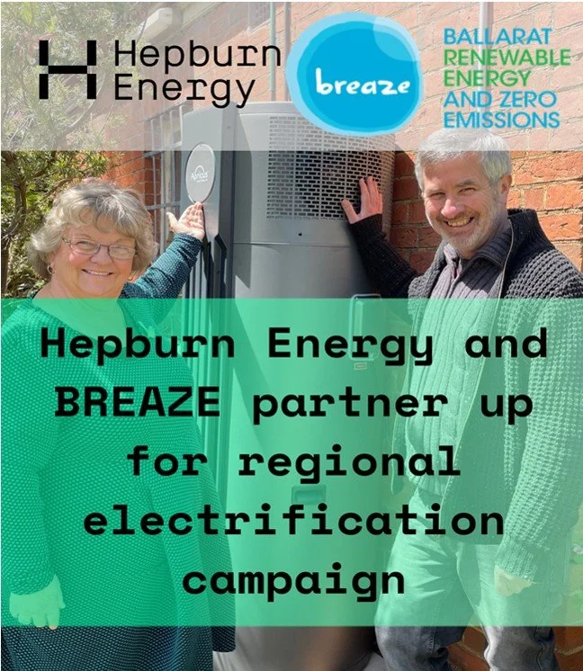 Hepburn Energy and BREAZE partner up for regional electrification ...