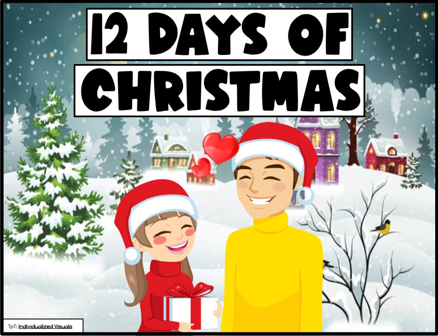 Holiday Song Boards for Special Education Circle Time — Individualized ...