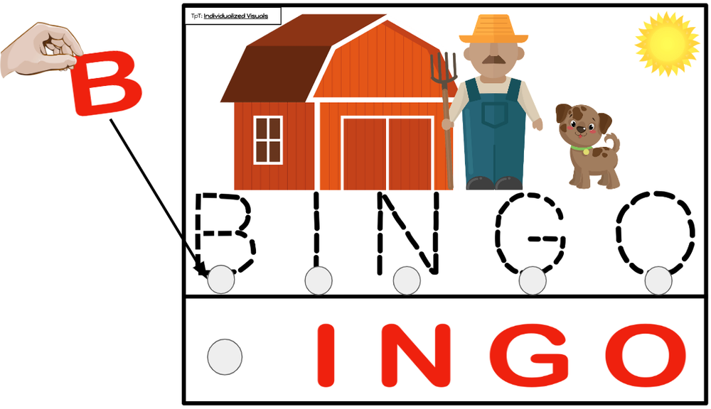 Circle Time Song Boards — Individualized Visuals