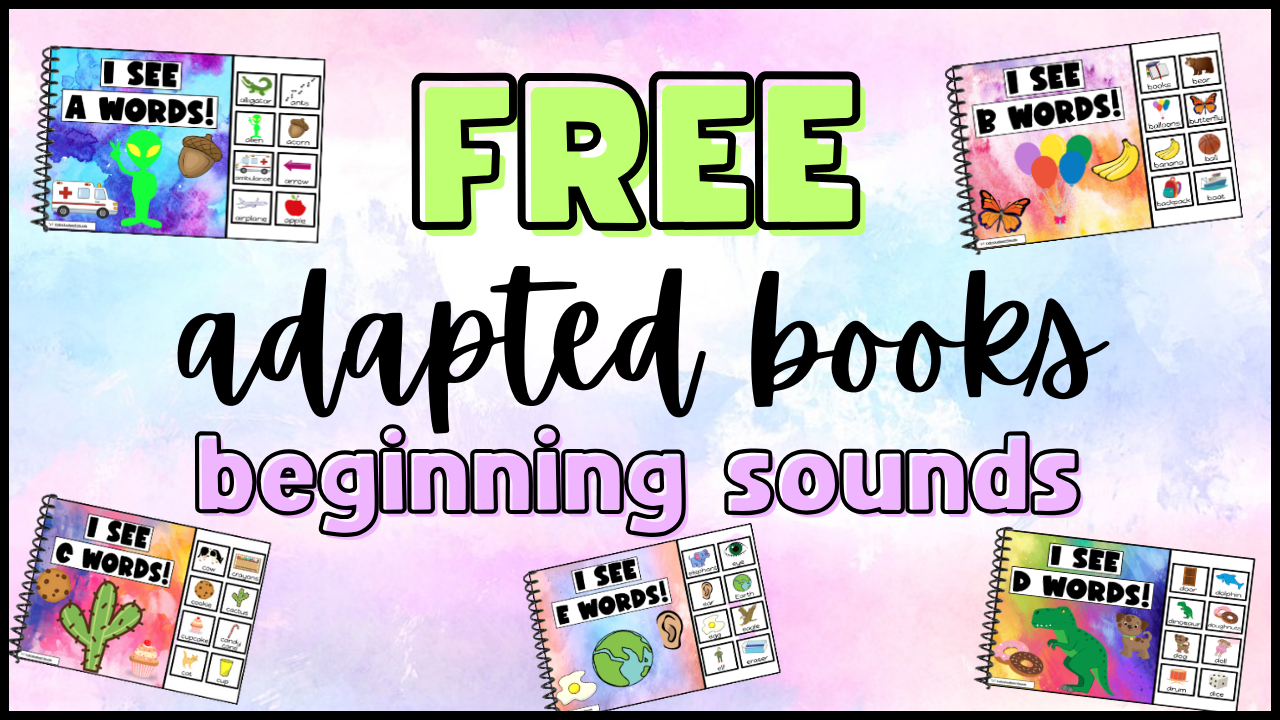 Free Special Ed Printables | Free Token Boards & Adapted Books ...