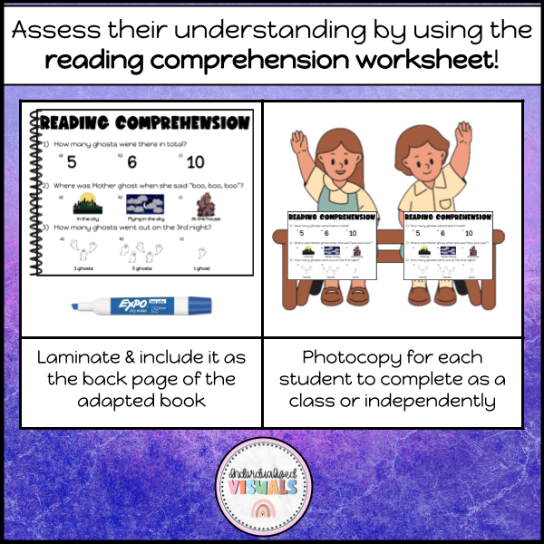 5 Little Ghosts ADAPTED BOOK — Individualized Visuals
