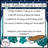 5 Little Children Riding on a Sled Song Activity — Individualized Visuals