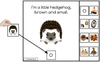 Im A Little Hedgehog Activity — Individualized Visuals