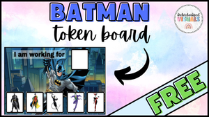 FREE Superhero Token Boards for Special Education — Individualized Visuals