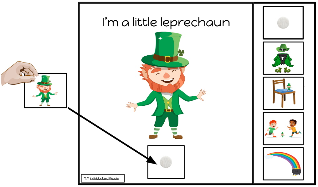 I’m A Little Leprechaun Song Activity for Special Education ...