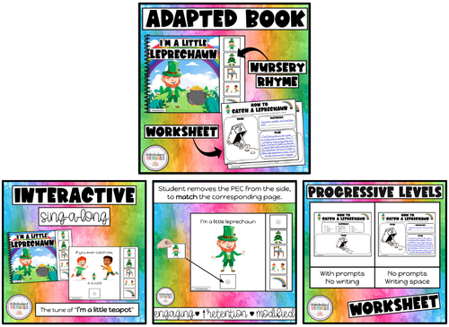 I’m A Little Leprechaun Song Activity for Special Education ...