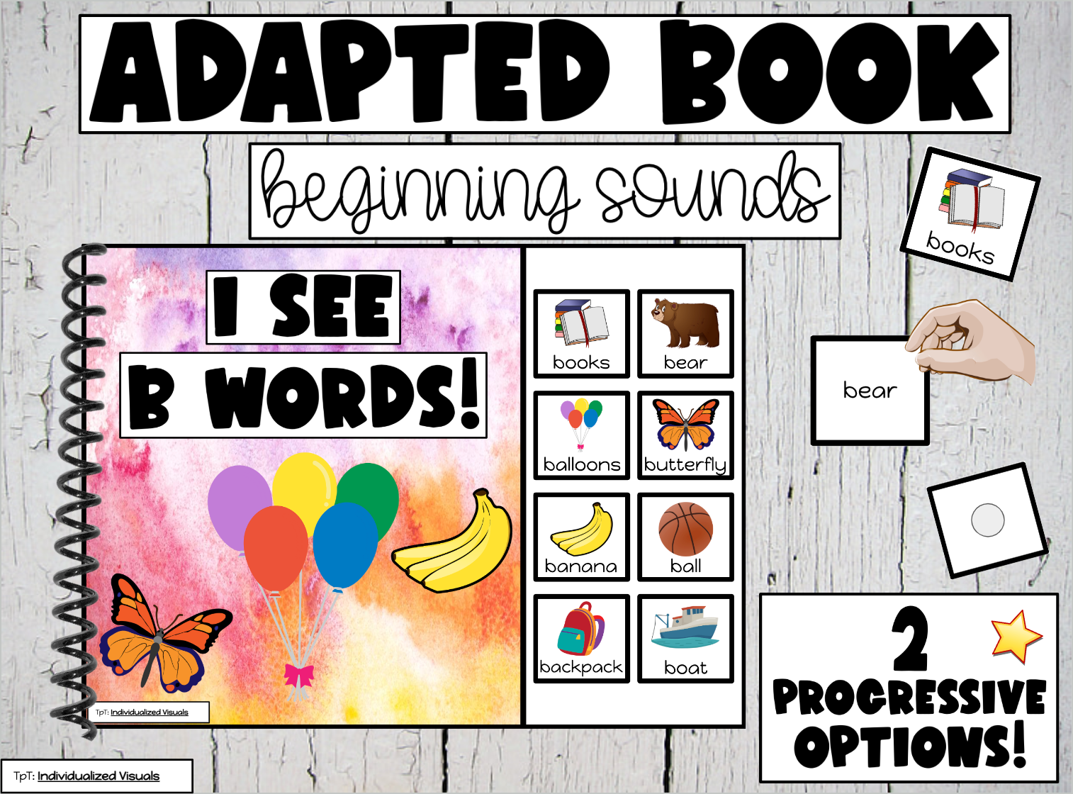 Free adapted books for special education — Individualized Visuals