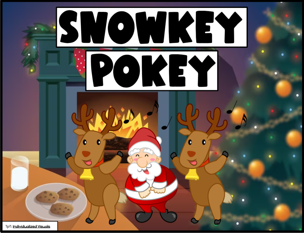 Holiday Song Boards for Special Education Circle Time — Individualized ...