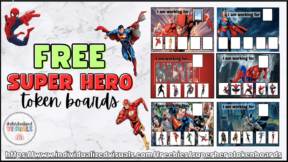 Free Token Boards for Special Education — Individualized Visuals