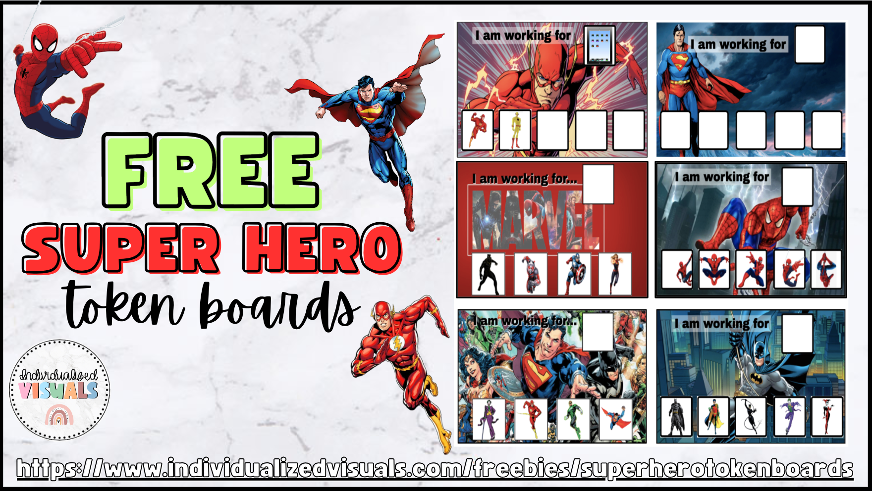 Free Token Boards for Special Education — Individualized Visuals