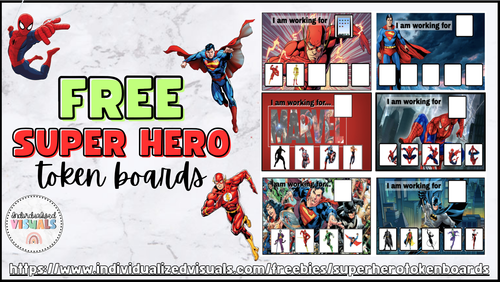 Free Token Boards for Special Education — Individualized Visuals
