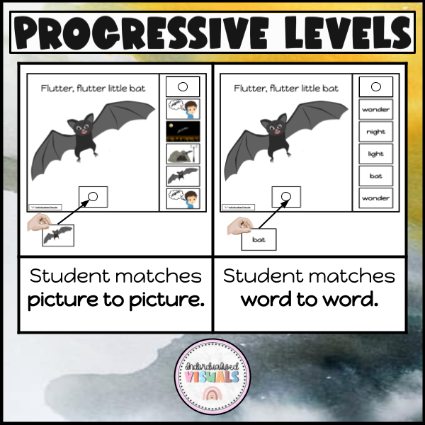 Flutter flutter little bat - Halloween song activity — Individualized ...