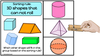 Sorting 2D & 3D Shapes TASK CARDS — Individualized Visuals