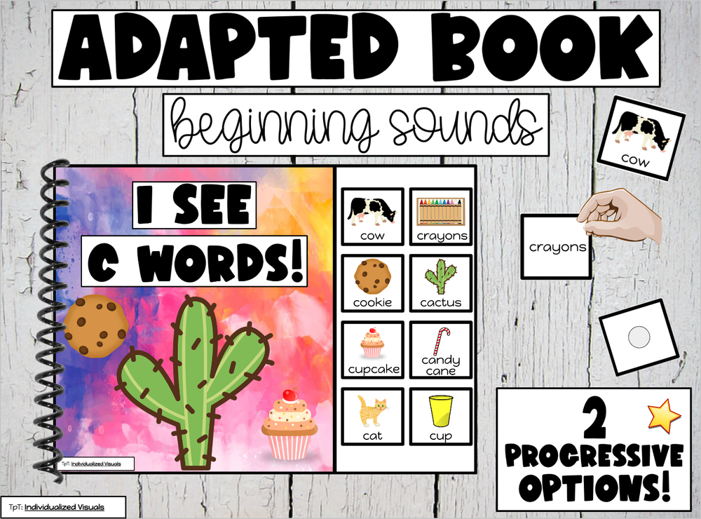 Free adapted books for special education — Individualized Visuals