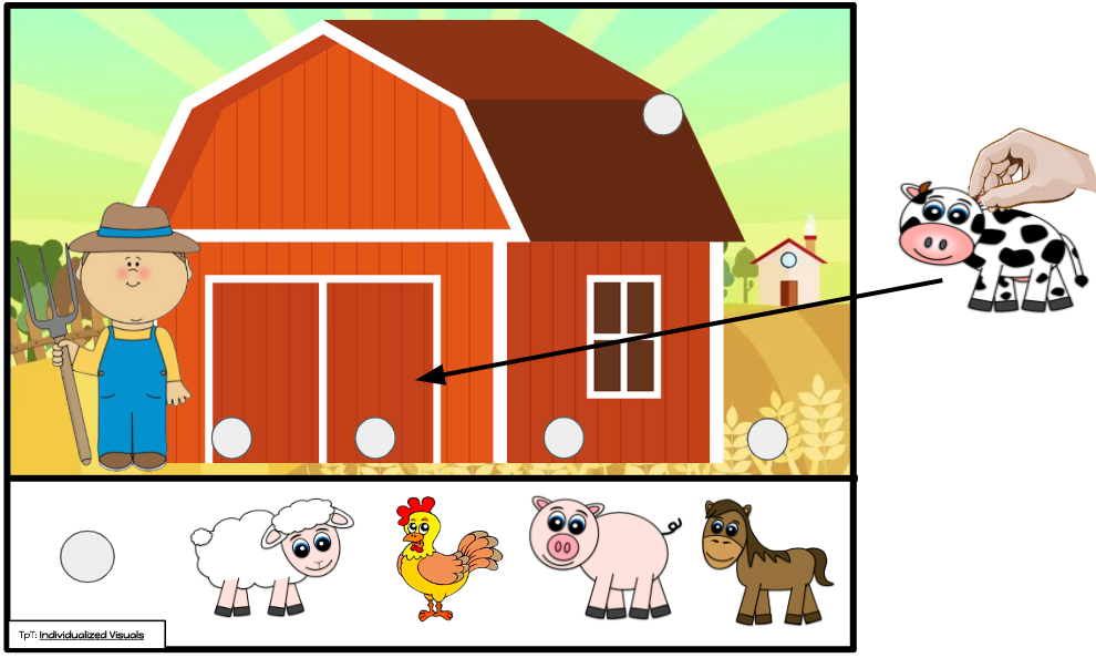 Circle Time Song Boards — Individualized Visuals