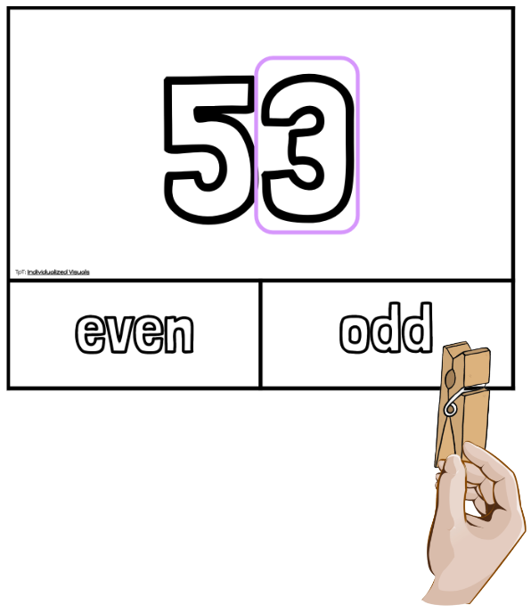Even or Odd Numbers Activities for Special Education (Copy ...