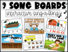 Circle Time Song Boards — Individualized Visuals