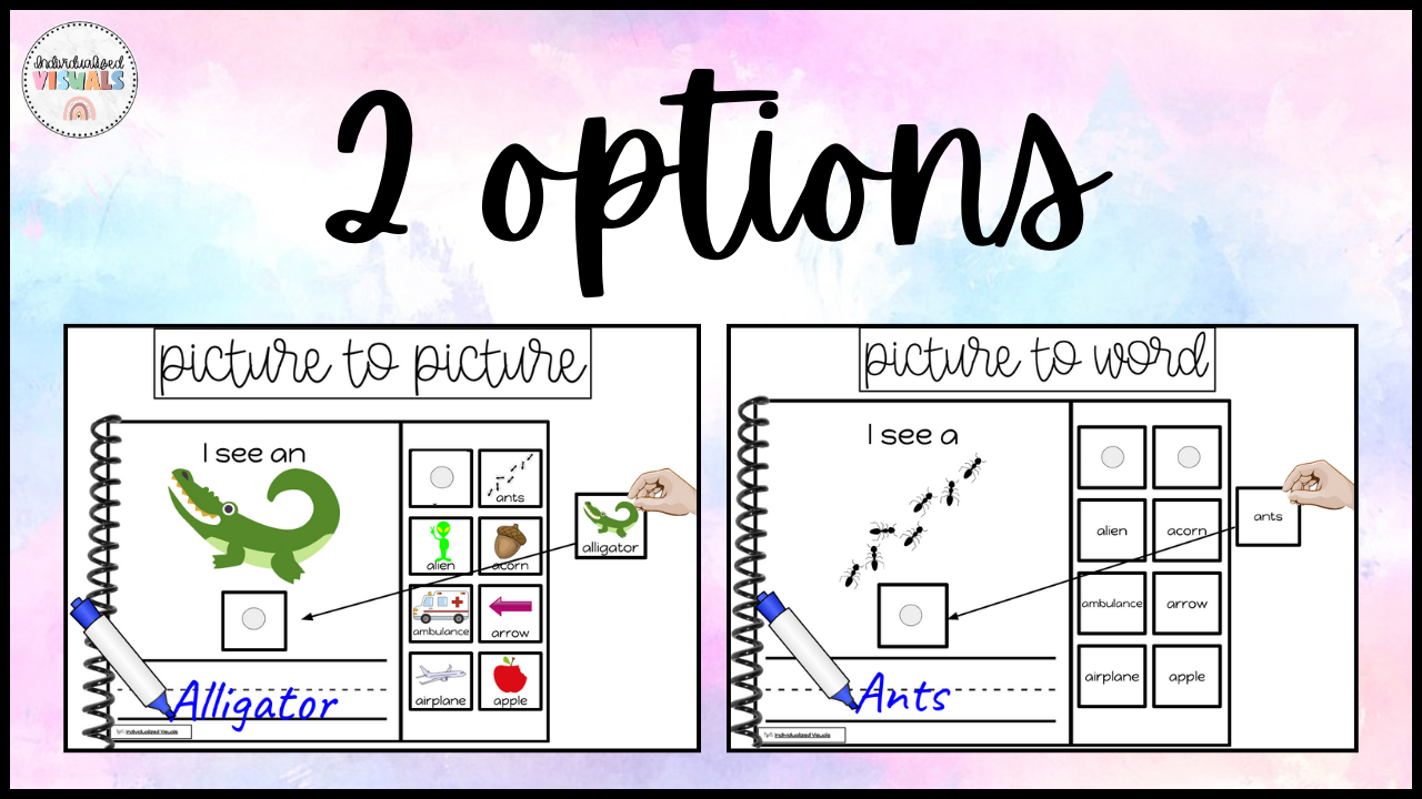 Free adapted books for special education — Individualized Visuals