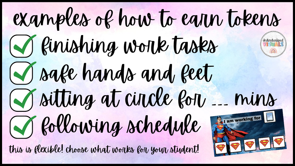 Free Token Boards for Special Education — Individualized Visuals