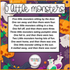 5 Little Monsters Halloween Song Activity — Individualized Visuals