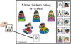 5 Little Children Riding on a Sled Song Activity — Individualized Visuals