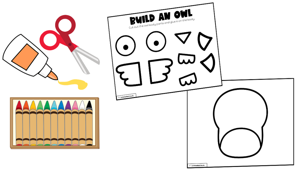 Owl Craft for Kids and Adapted Book — Individualized Visuals