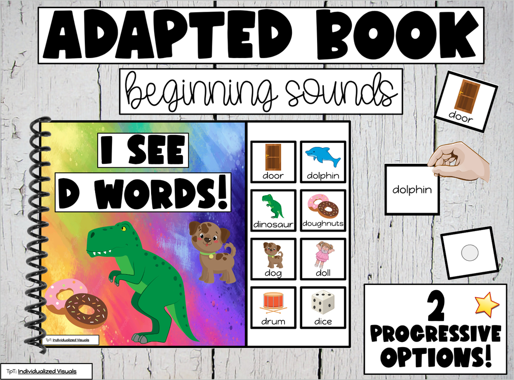 Free adapted books for special education — Individualized Visuals