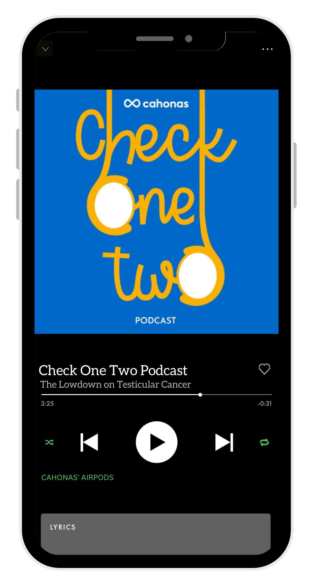 Check One Two - The Testicular Cancer Podcast