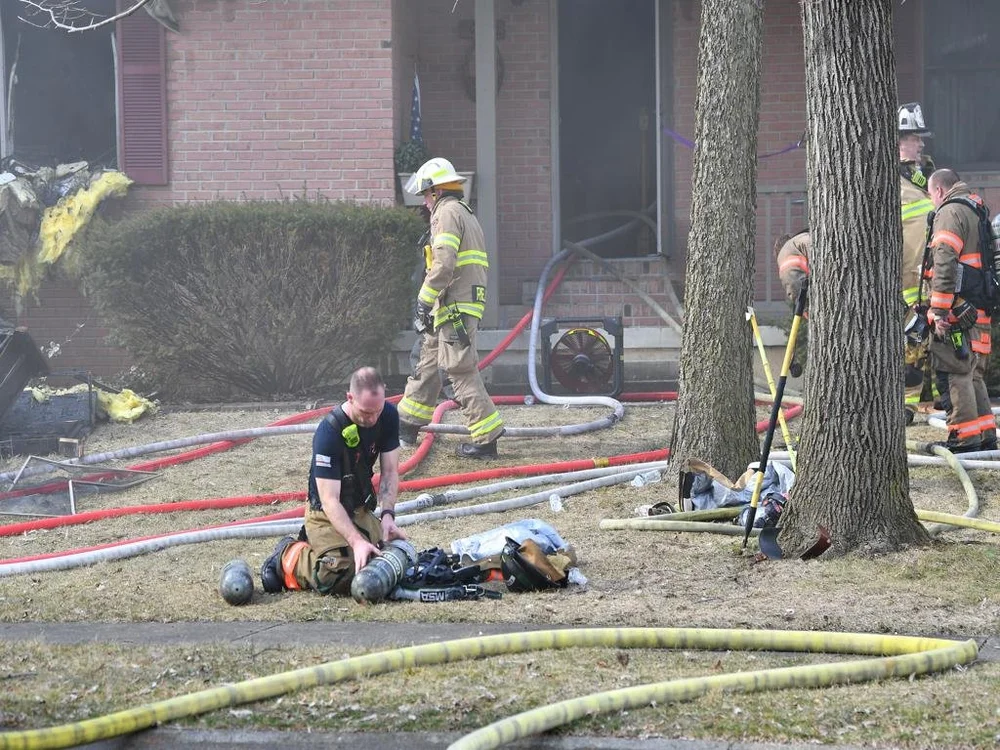 House fire breaks out Friday afternoon - "Flames were coming out of the ...