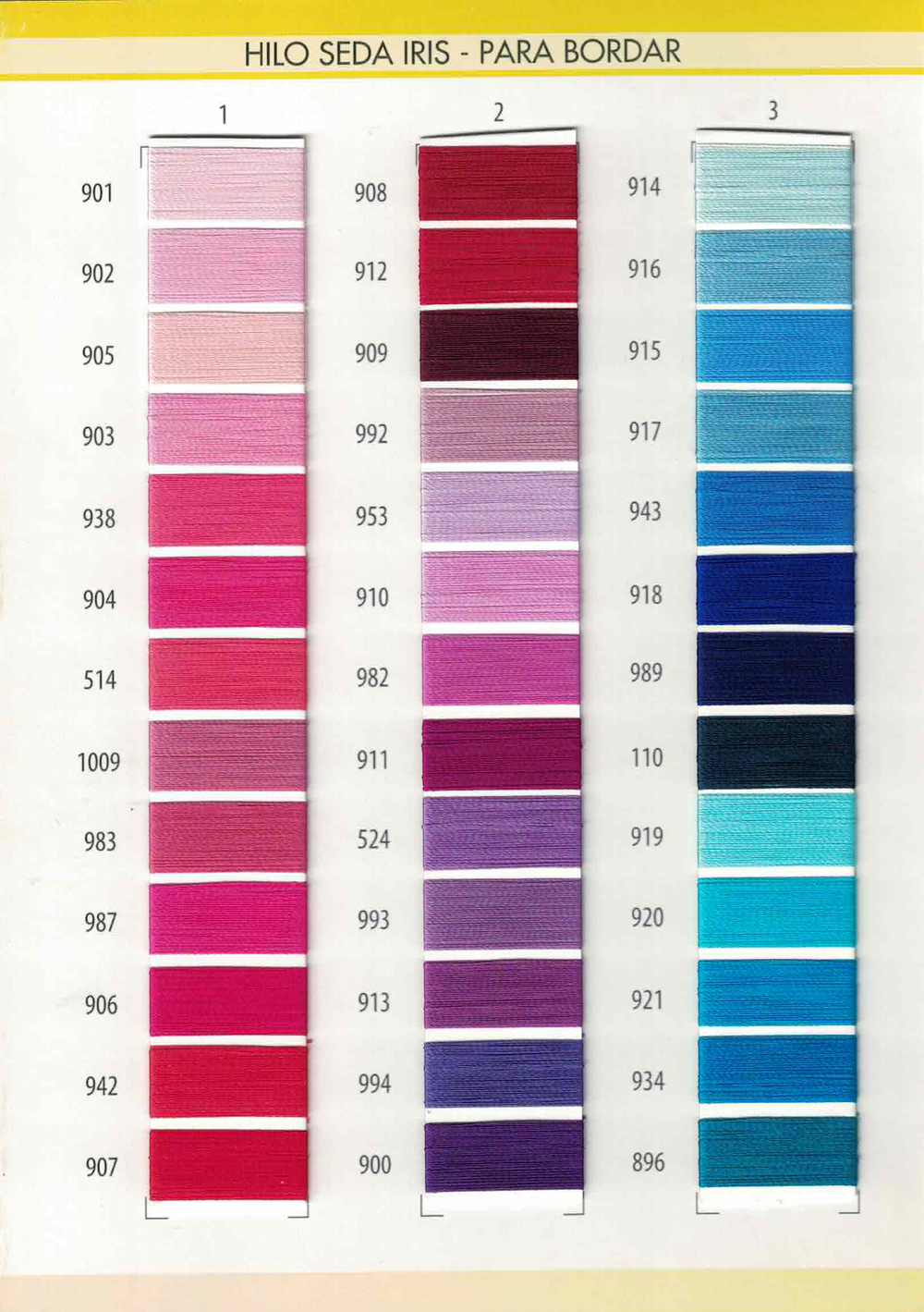 Hilo seda Iris para bordar — Hilos Avatex