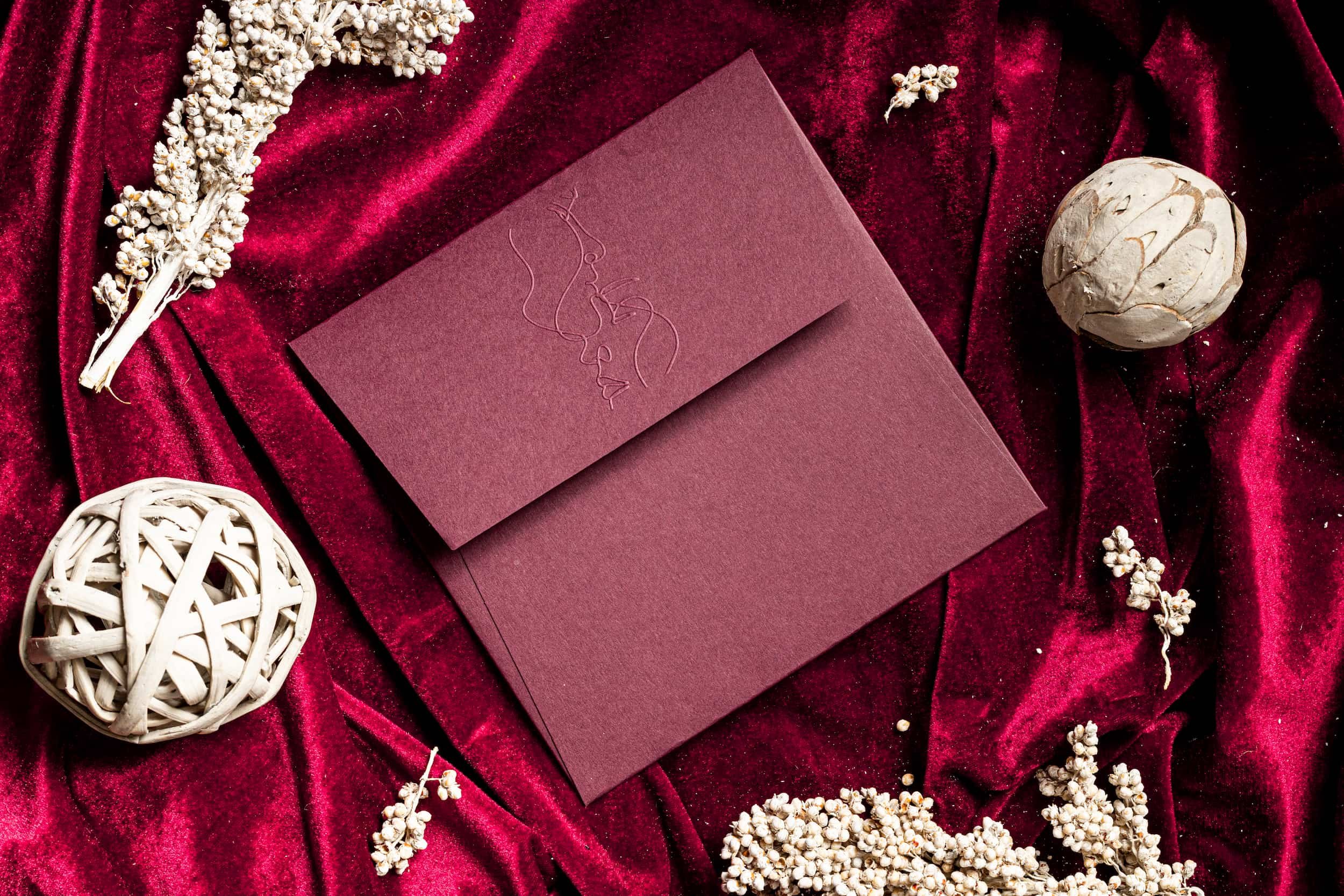 A slick wedding invitation — BoldGramma