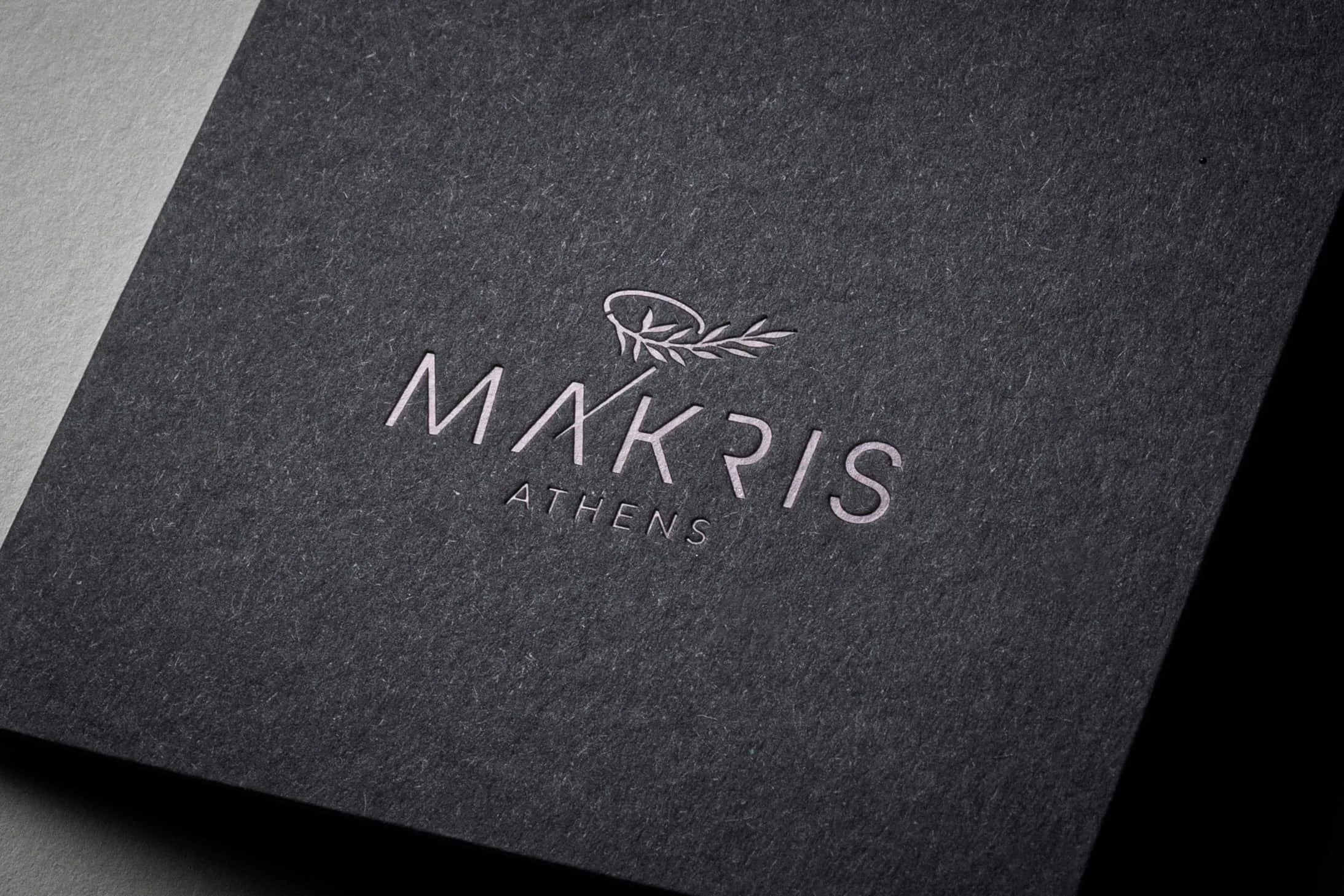 Makris fine dining restaurant: visual identity — BoldGramma