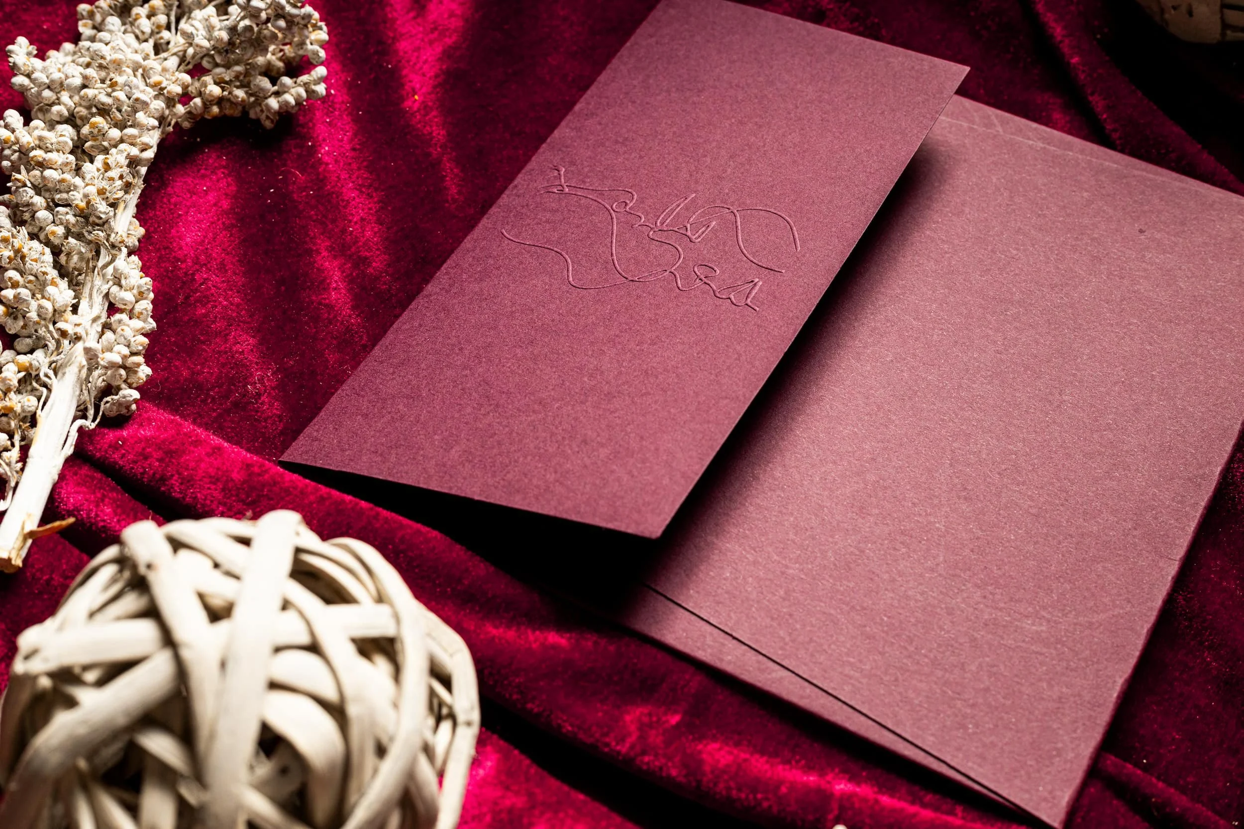 A slick wedding invitation — BoldGramma