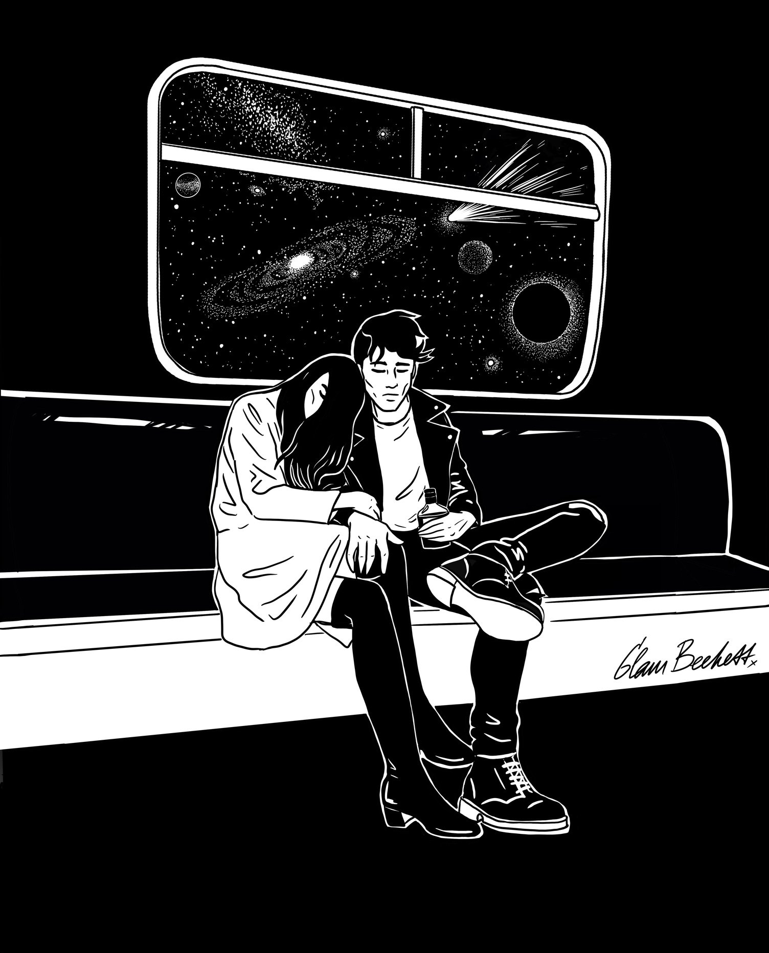 DARK ROMANCE — GLAM BECKETT ART